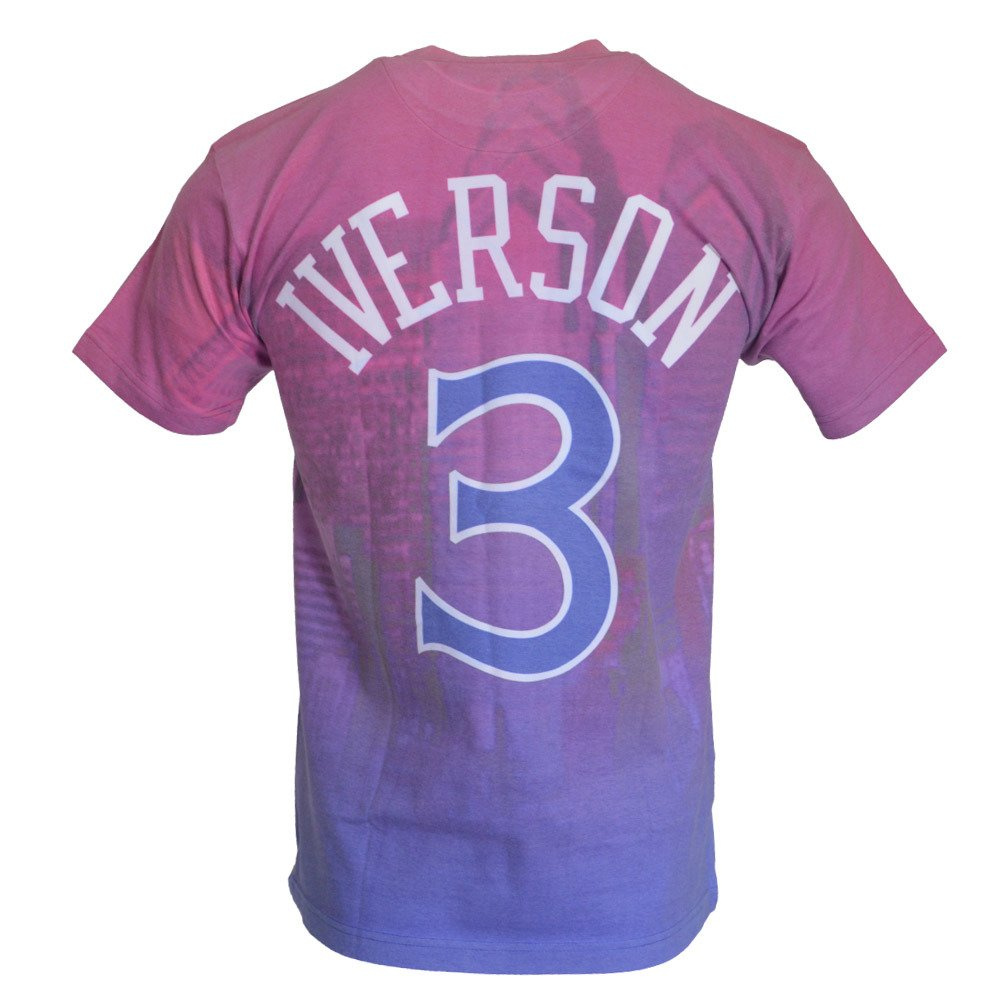 City Pride M&N Tee Philadelphia 76ers Allen Iverson T-shirt ...