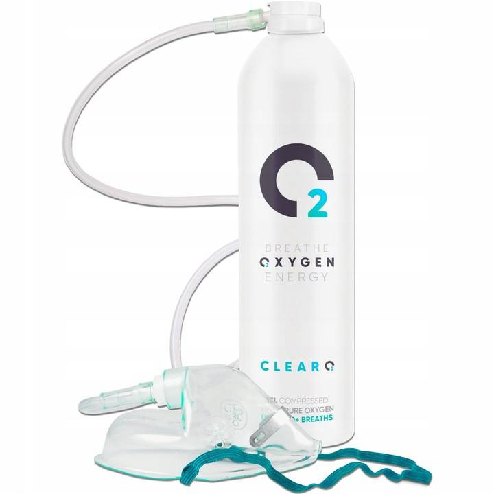 ClearO2 15L Pure Breathing Oxygen + Mask | Sports Medicine | Sklep ...