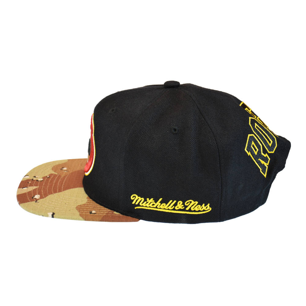 Mitchell & Ness NBA Choco Camo Snapback HWC Houston Rockets - HHSS1101 ...