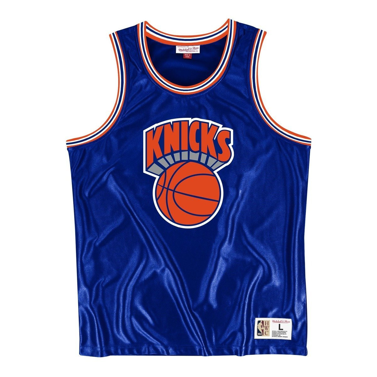 Mitchell & Ness NBA New York Knicks Dazzle Tank Top - MSTKDF18015 ...