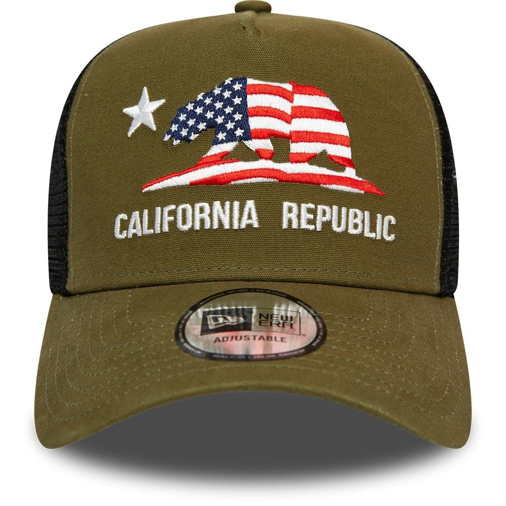 New Era California Republic Trucker Cap - 12134768 12134768 | Clothing ...
