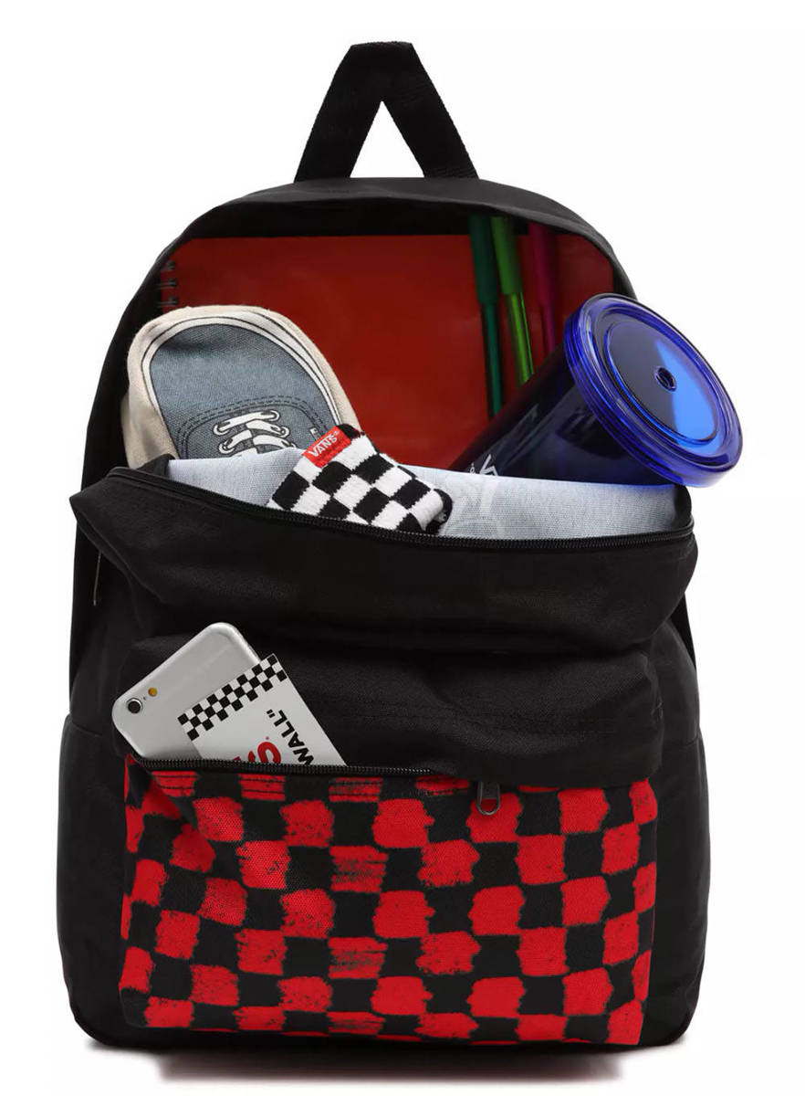 Vans New Skool Crayola Backpack - VN0002TLYUY1 + Pencil Pouch ...
