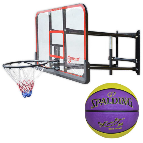 Basketball Backboard MASTER 140 x 80 cm + Spalding NBA Kobe Bryant Los ...