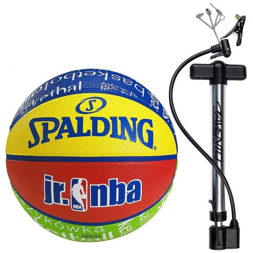 Spalding NBA Junior Basketball + Ball Pump | Basketballs \ Outdoor ...
