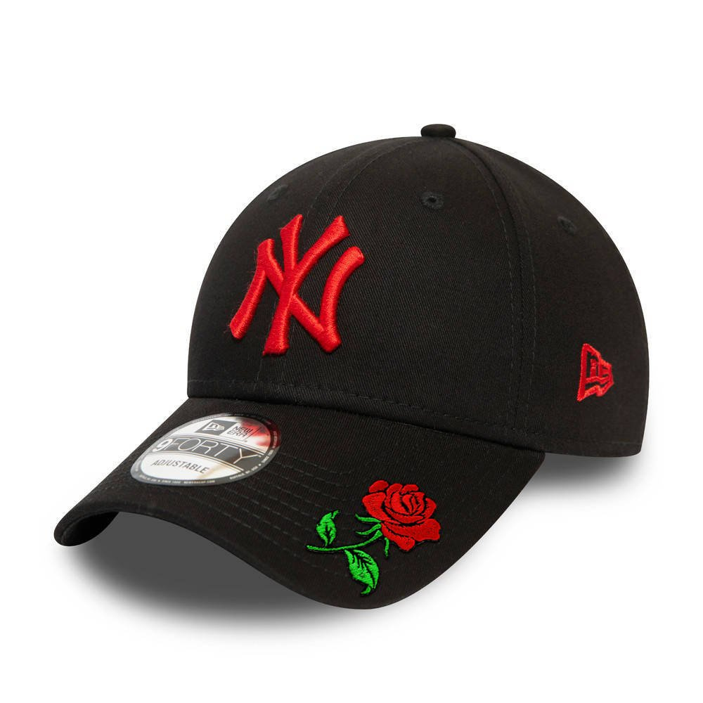 New Era 9FORTY New York Yankees Essential - 12380594 Custom Rose ...