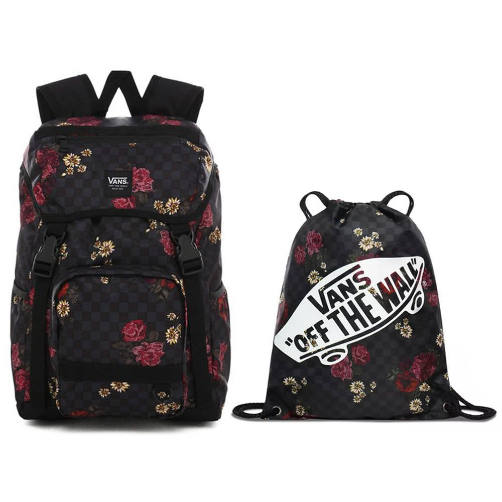 Vans Ranger Botanical Check Backpack - VN0A3NG2UWX + Bag | Accessories ...